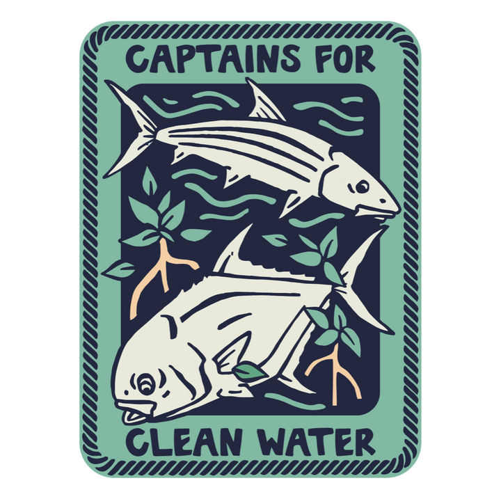 Oona Seas Bonefish & Permit Sticker – Captains For Clean Water