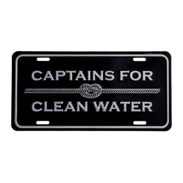 Captains License Plate – Captains For Clean Water