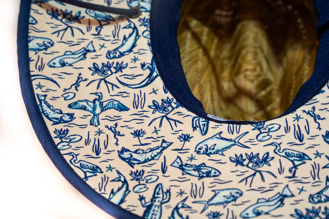 Oona Seas Straw Hat – Captains For Clean Water