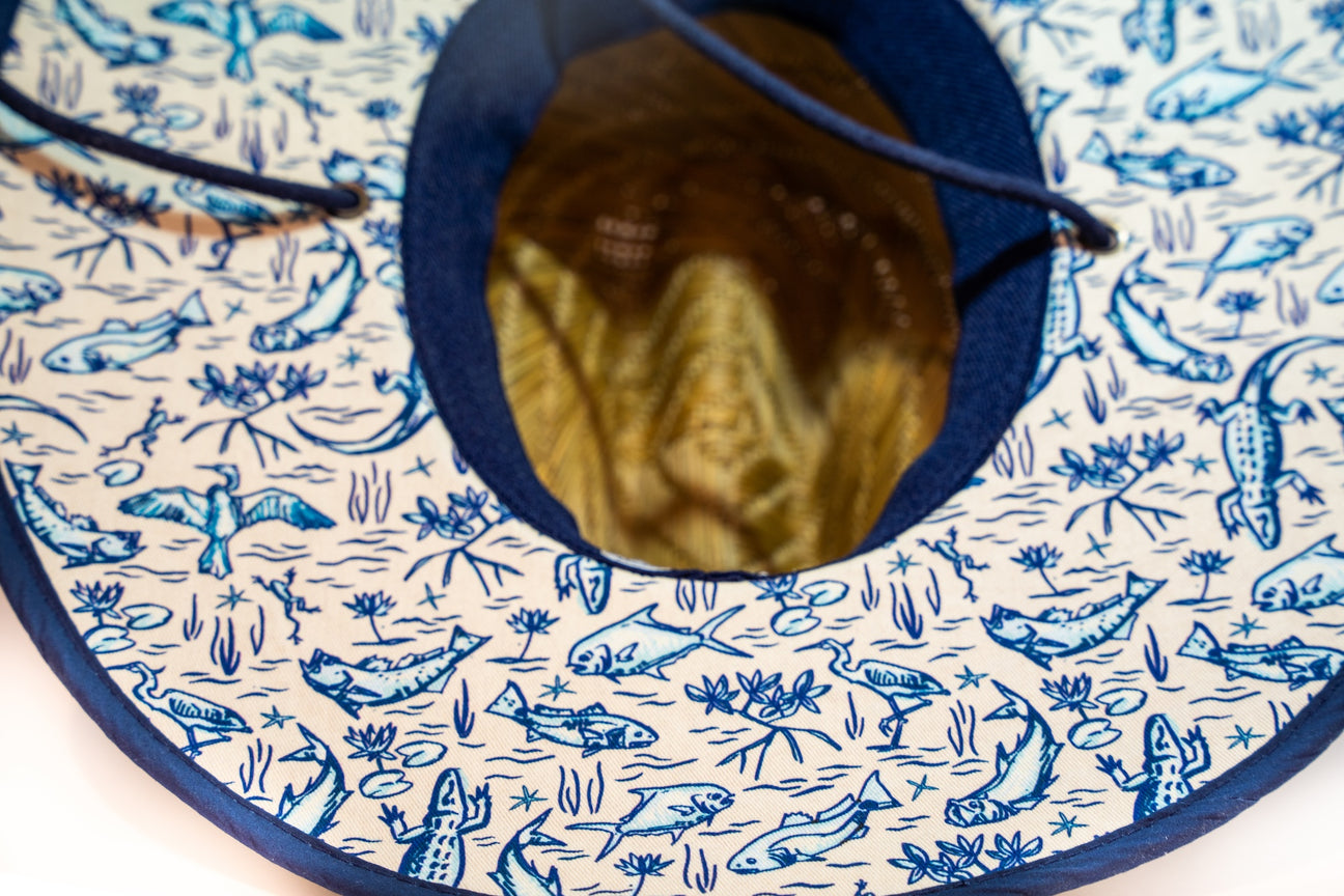 Oona Seas Straw Hat – Captains For Clean Water